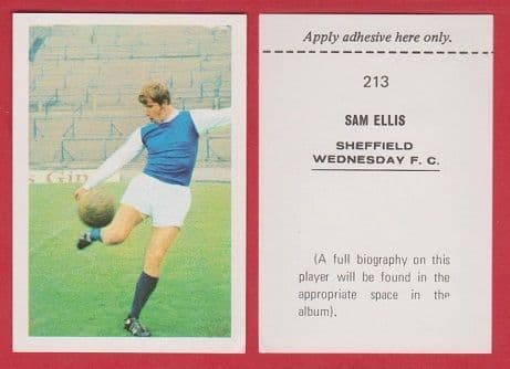 Sheffield Wednesday Sam Ellis 213