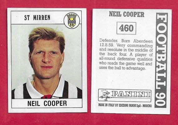St Mirren Neil Cooper 460