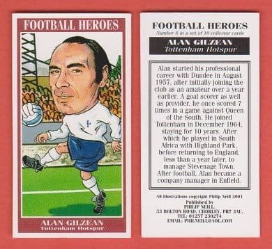 Tottenham Hotspur Alan Gilzean 6