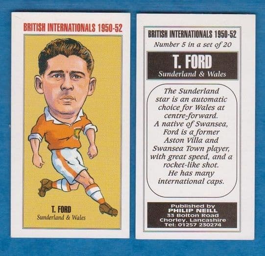 Wales Trevor Ford Sunderland 5