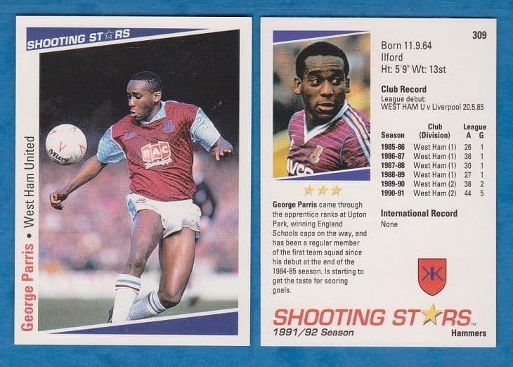 West Ham United George Parris 309