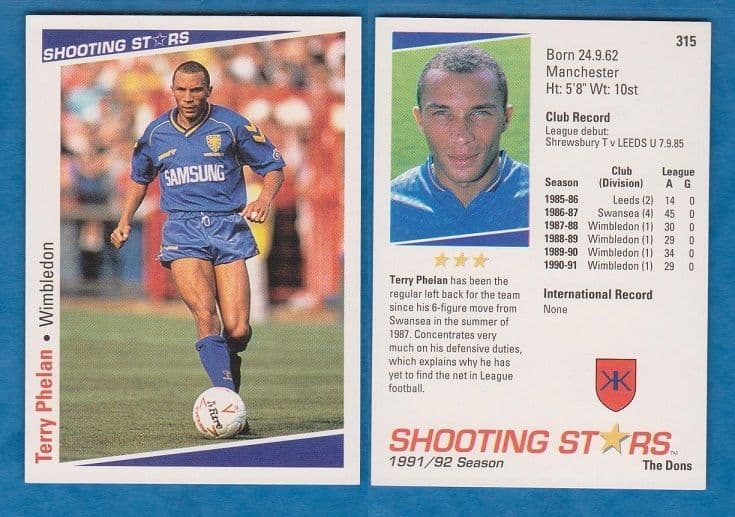 Wimbledon Terry Phelan 315