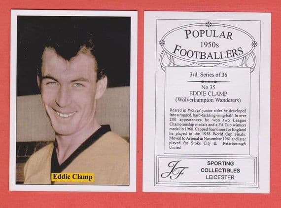 Wolverhampton Wanderers Eddie Clamp 35 3