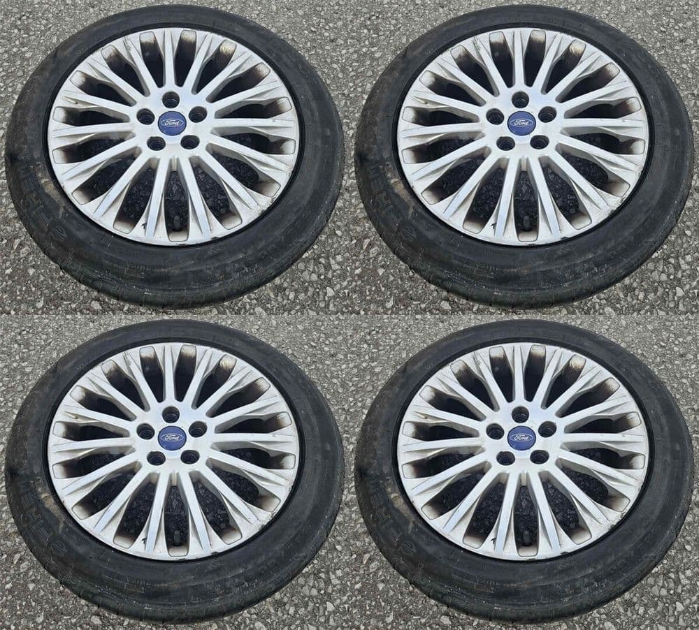 GENUINE FORD MONDEO MK5 17" 15 SPOKE ALLOY WHEEL SET x 4 2015 - 2022