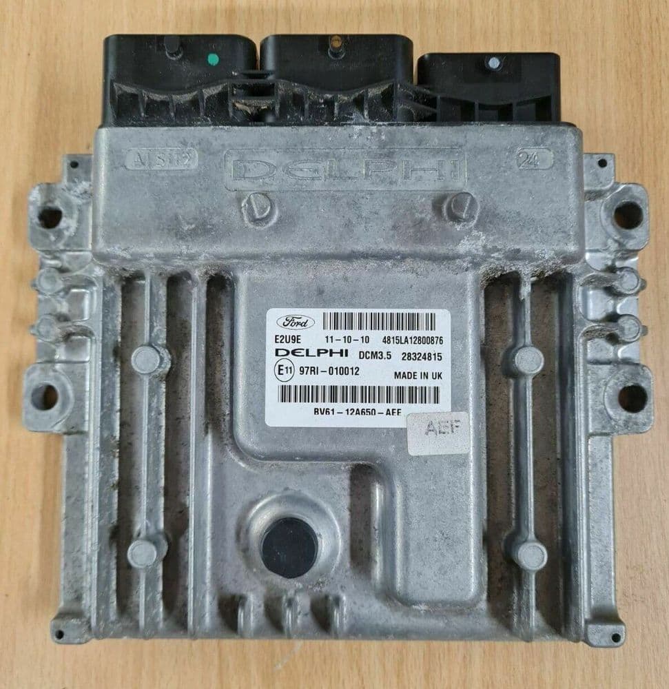 FORD C-MAX MK2 2 0 TDCi AUTOMATIC ECU PCM COMPUTER BV61-12A650-AEF 2011 ...