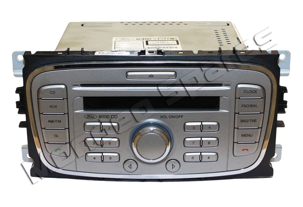 FORD CD 6000 CD PLAYER RADIO MONDEO S-MAX GALAXY WITH CODE 2006-2014