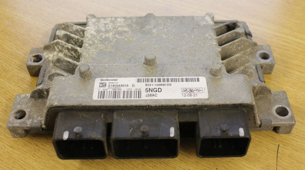 FORD FIESTA 1 6 PETROL CONTINENTAL ECU COMPUTER BRAIN BV21-12A650-DD ...