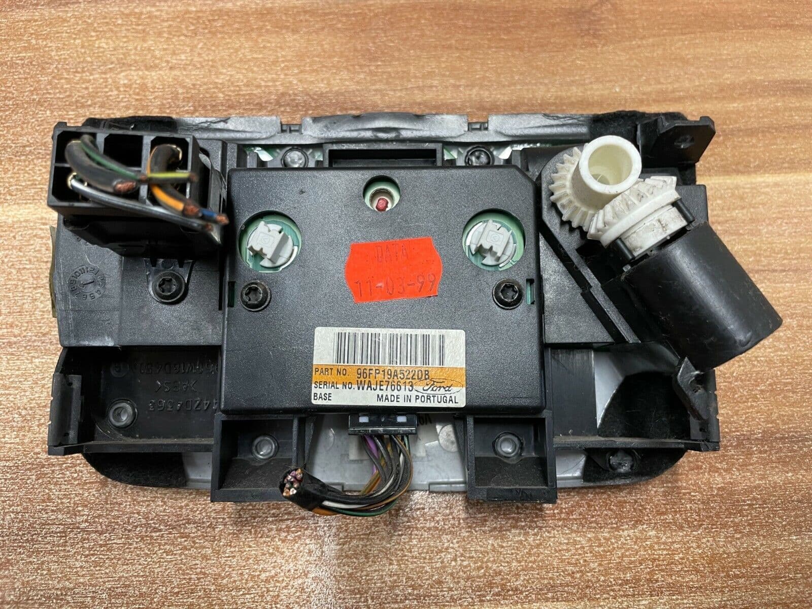 FORD FIESTA MK5 PUMA HEATER CONTROL PANEL NON AIRCON 96FP-19A522-DB ...