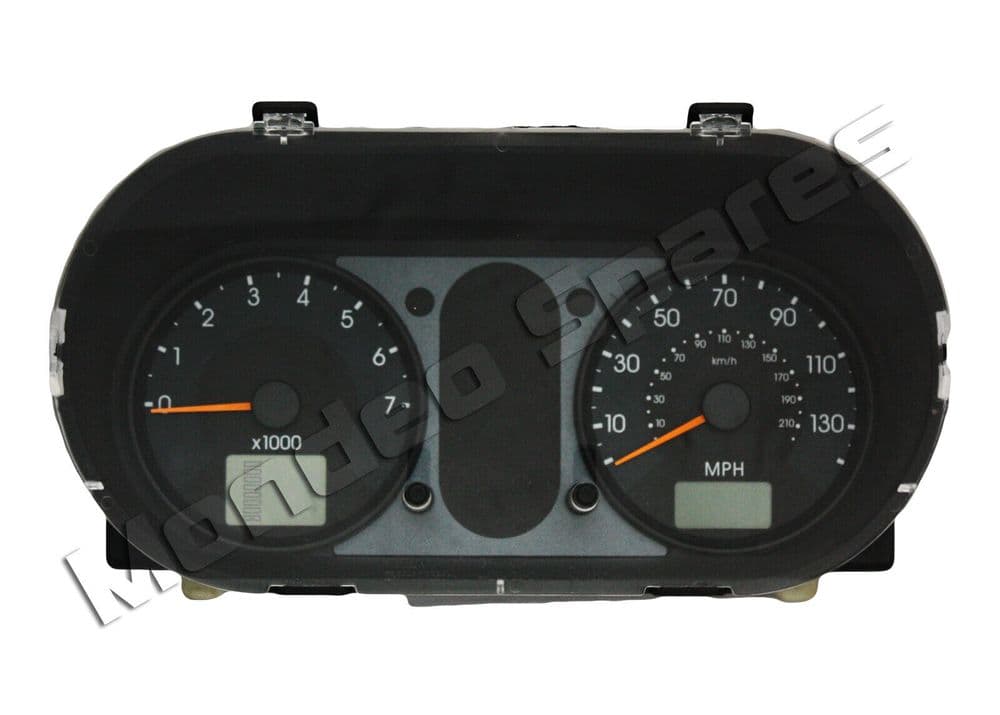 FORD FIESTA MK6 1 4 PETROL SPEEDO CLOCK CLUSTER AUTO ORANGE NEEDLE 2002 ...