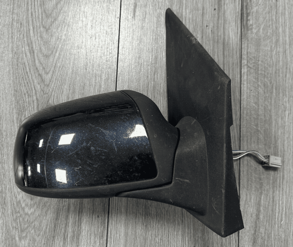FORD FIESTA MK6 DRIVER RIGHT SIDE OSF BLACK POWER FOLD WING MIRROR 2006 ...