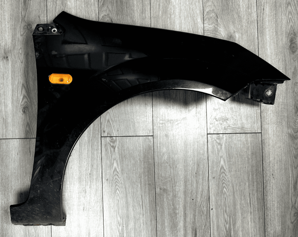 FORD FIESTA MK6 FRONT PANTHER BLACK DRIVER SIDE RIGHT WING PANEL 2002-2008
