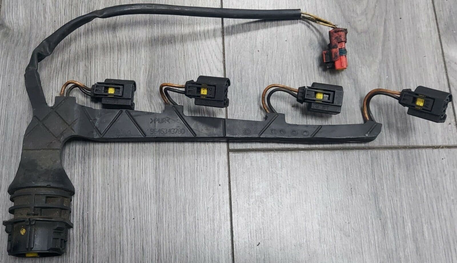 FORD FIESTA MK6 FUSION 1 4 TDCi DIESEL INJECTOR WIRING LOOM 9645343780 ...