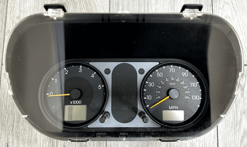 FORD FIESTA MK6 FUSION 1 4 TDCi DIESEL SPEEDO CLOCKS CLUSTER 2S6F-10849 ...