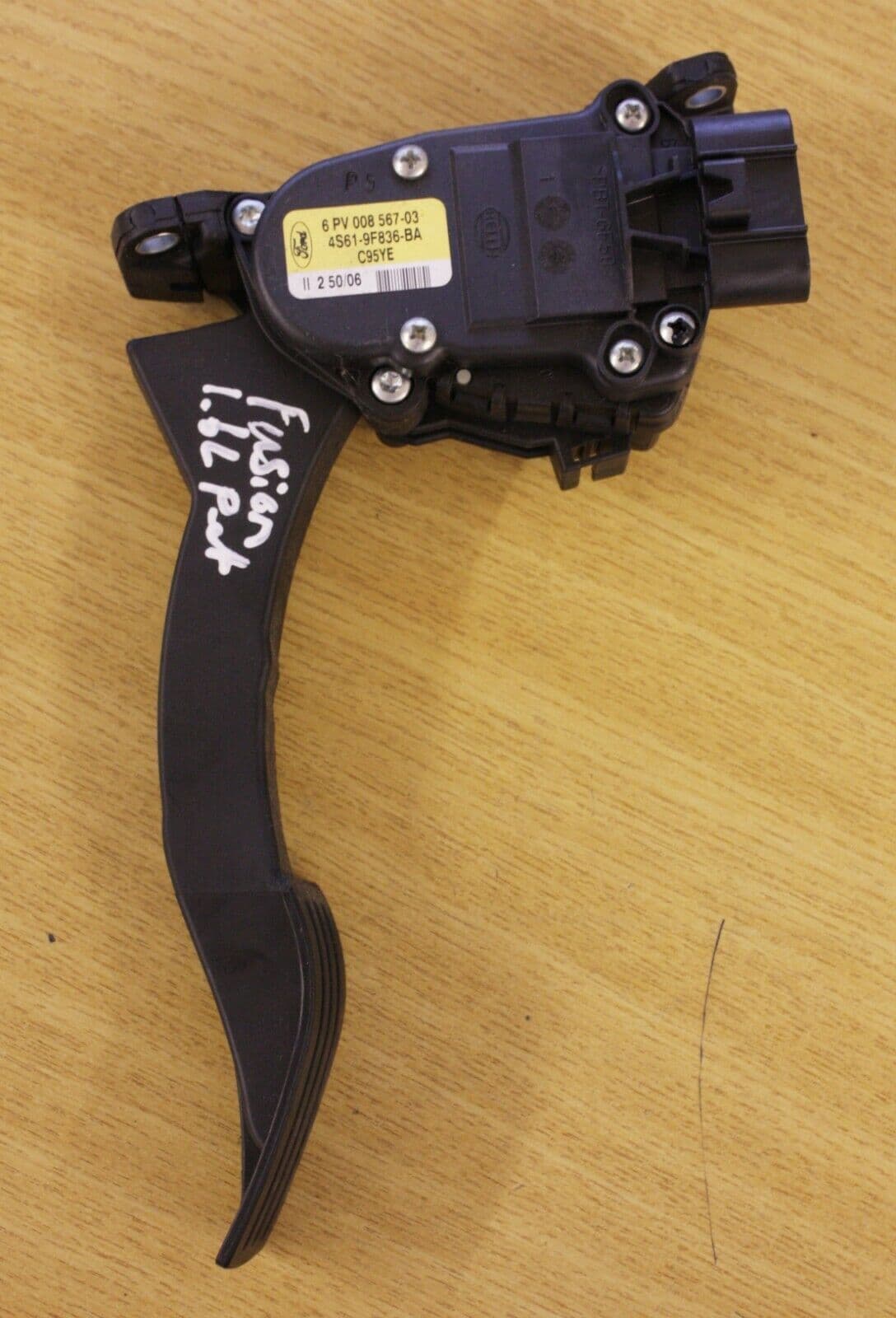 FORD FIESTA MK6 FUSION MANUAL OR AUTO THROTTLE ACCELERATOR PEDAL 2002 ...