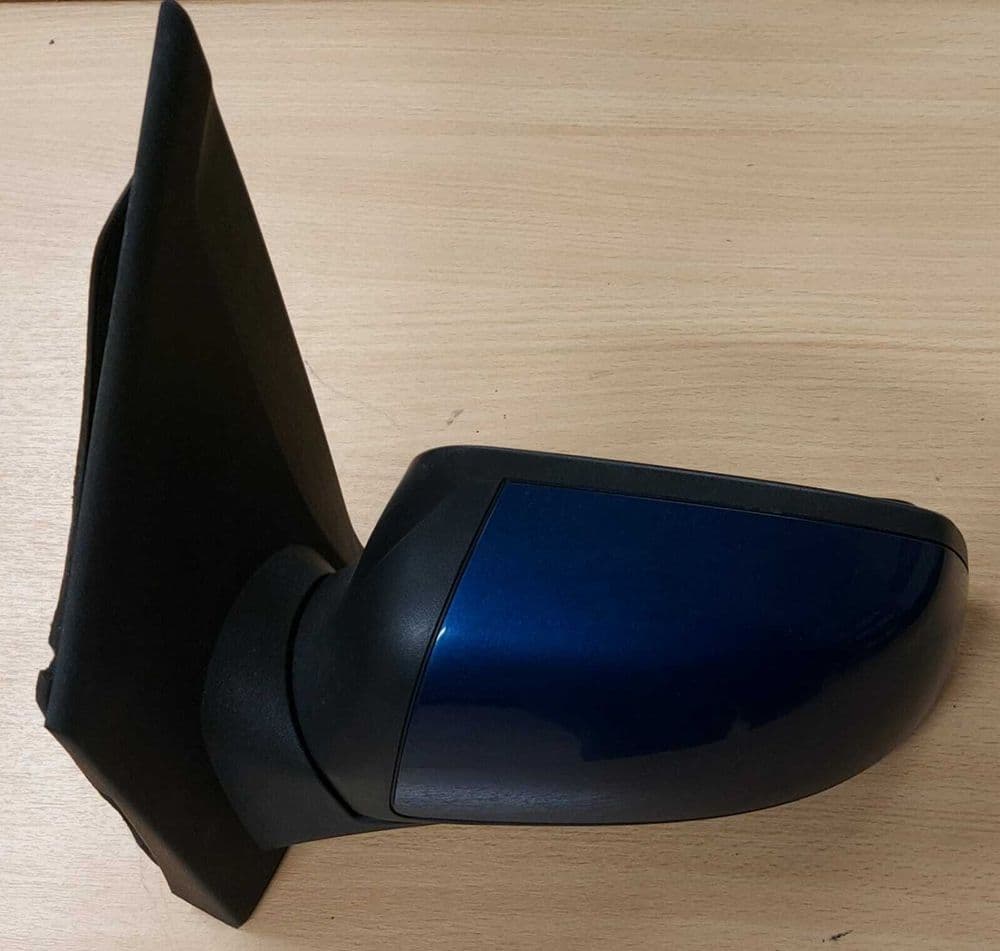 FORD FIESTA MK6 PASSENGER SIDE ELECTRIC WING MIRROR PERFORMANCE BLUE ...