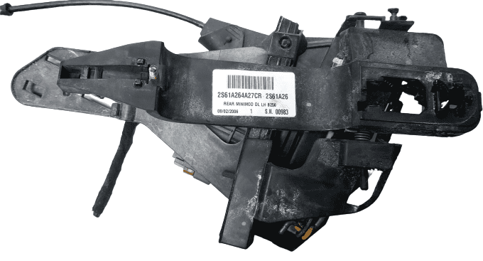 FORD FIESTA MK6 REAR PASSENGER DOOR LOCK MECHANISM 2S61-A264A27-CK 2002 ...
