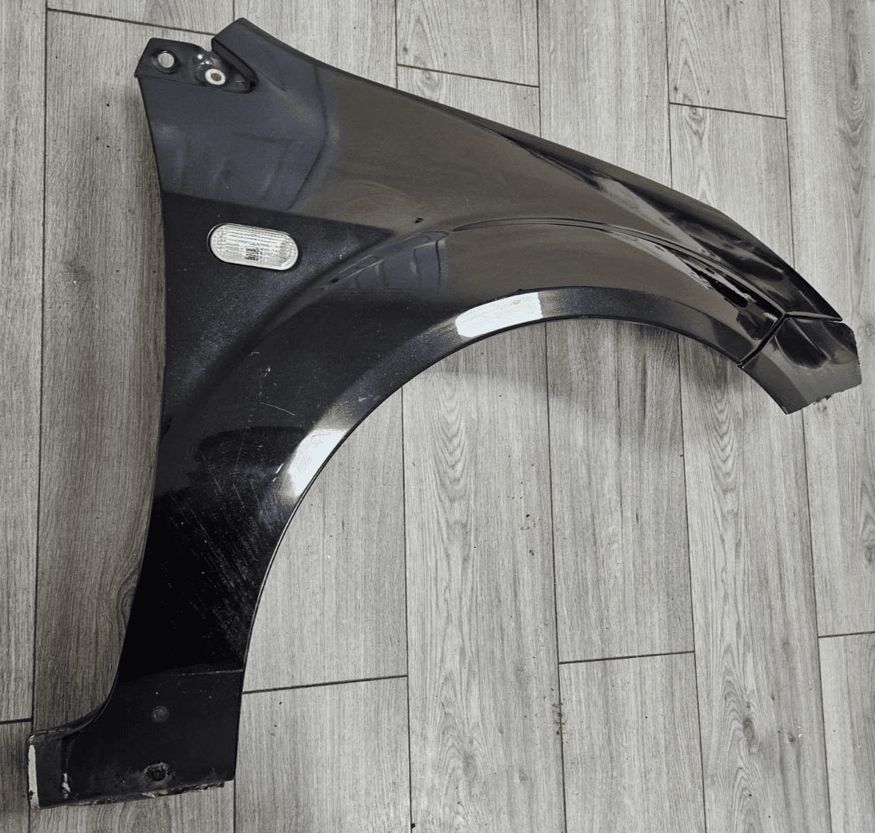 FORD FIESTA MK6 ST ST150 PANTHER BLACK DRIVER SIDE RIGHT WING PANEL ...