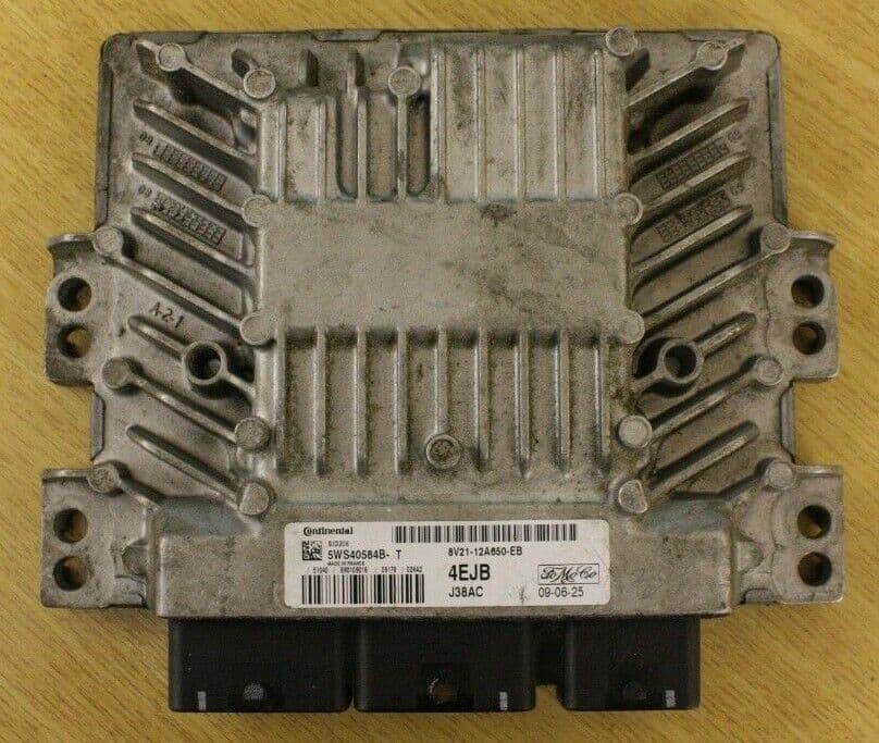 FORD FIESTA MK7 1 4 TDCi ECU COMPUTER BRAIN PCM 8V21-12A650-EB 2008 - 2012