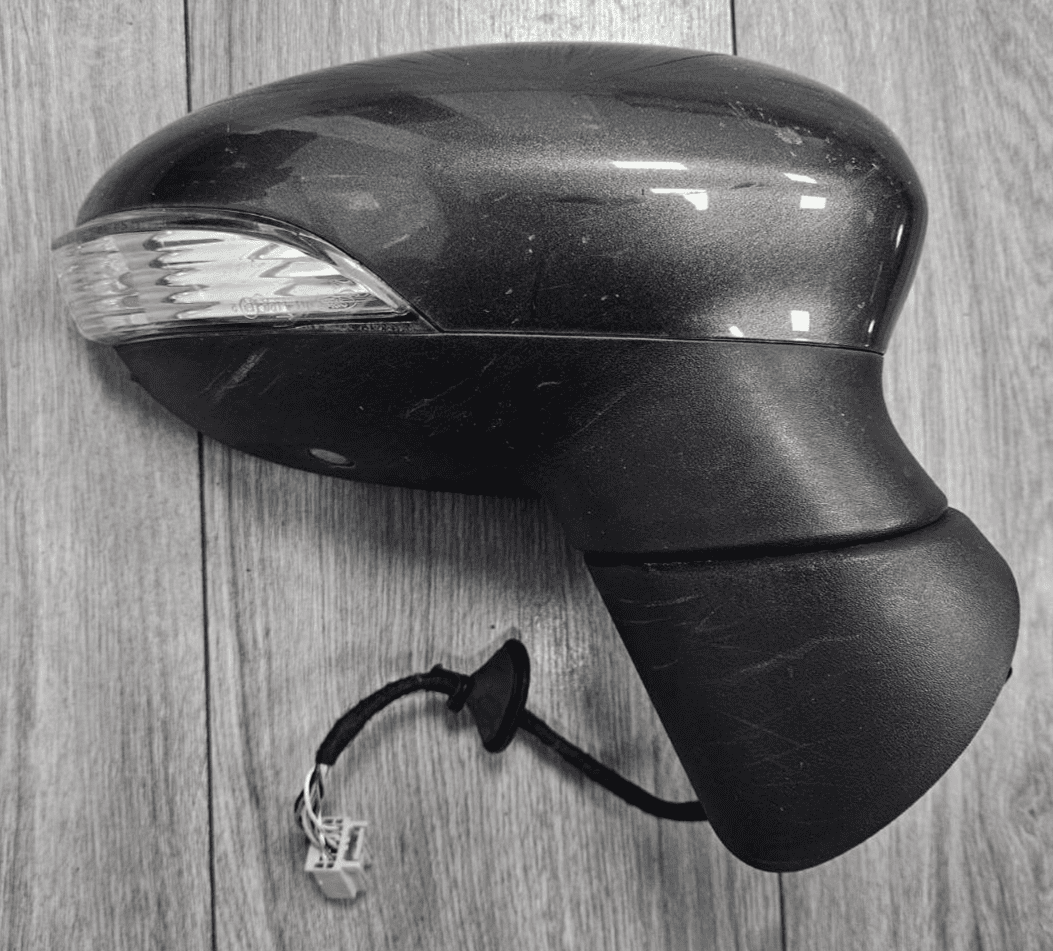 FORD FIESTA MK7 DRIVER RIGHT POWERFOLD WING MIRROR MAGNETIC GREY 2013 ...