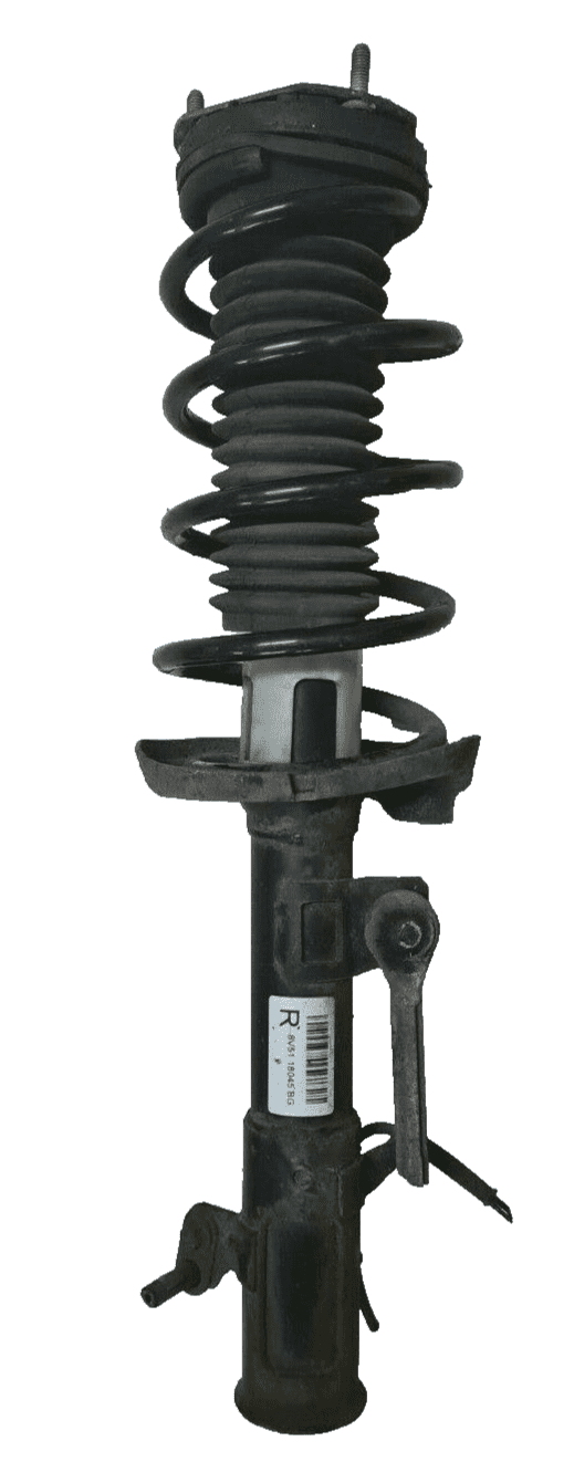 FORD FIESTA MK7 FRONT DRIVER SIDE SUSPENSION LEG STRUT SPRING PETROL ...