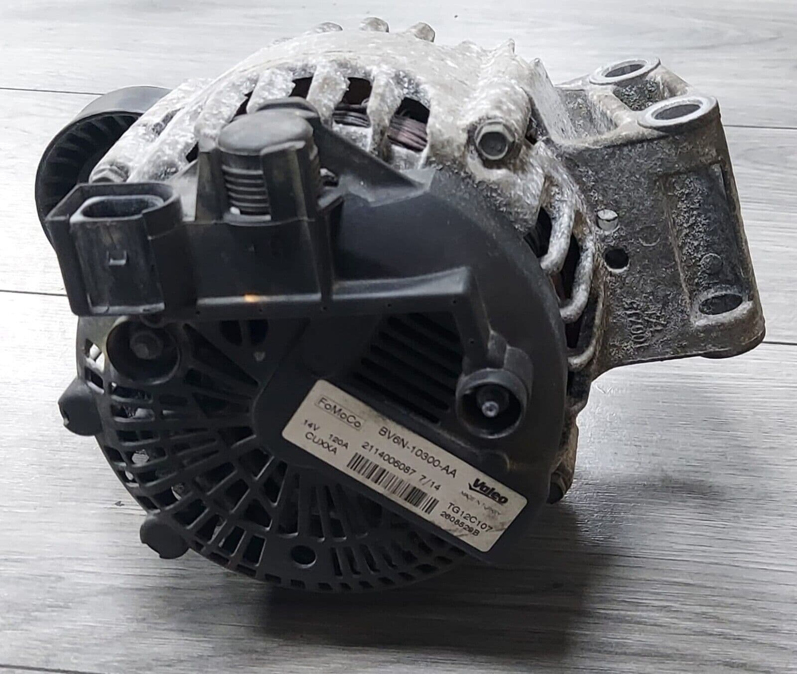 FORD FIESTA MK7 ST ST180 1 6 PETROL ECOBOOST ALTERNATOR BV6N-10300-AB ...