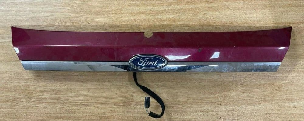 FORD FIESTA MK7 TAILGATE BOOT DOOR HANDLE HOT MAGENTA CHROME TRIM 2008 ...