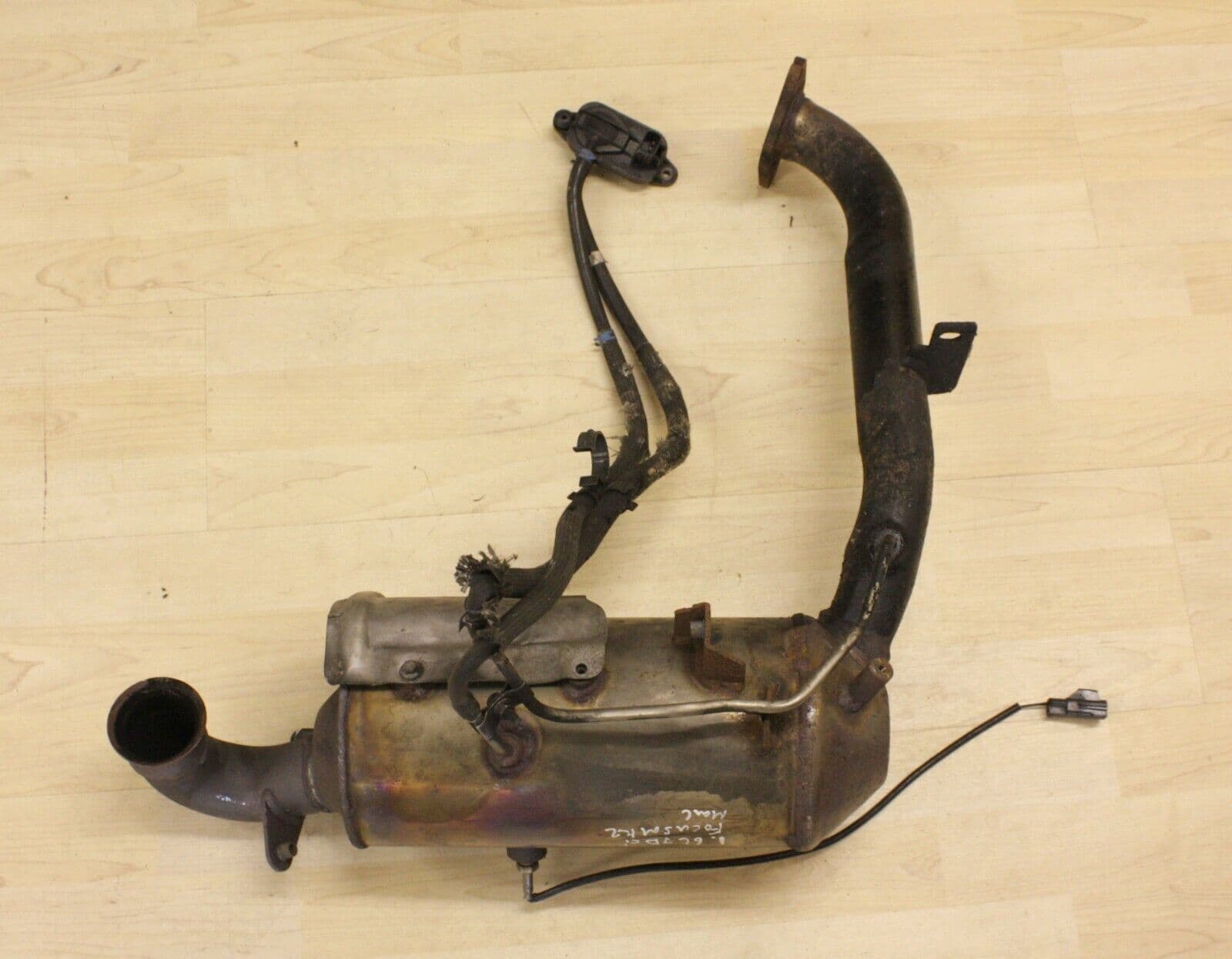 FORD FOCUS C-MAX 1 6 TDCi CATALYTIC CONVERTER DPF PARTICULATE FILTER ...