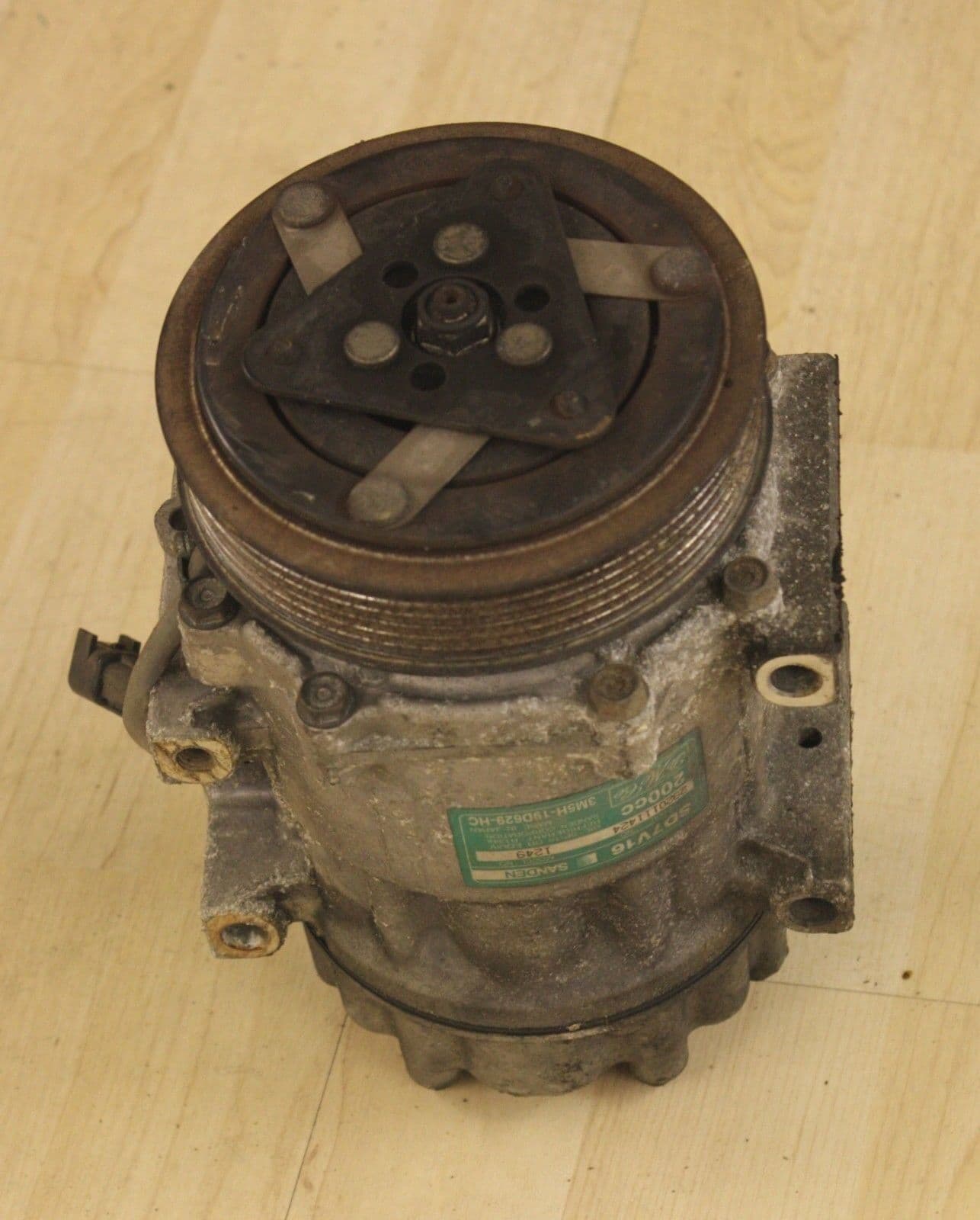 FORD FOCUS C-MAX 2 0 TDCi A/C AIR CON COMPRESSOR PUMP 3M5H-19D629-HC ...