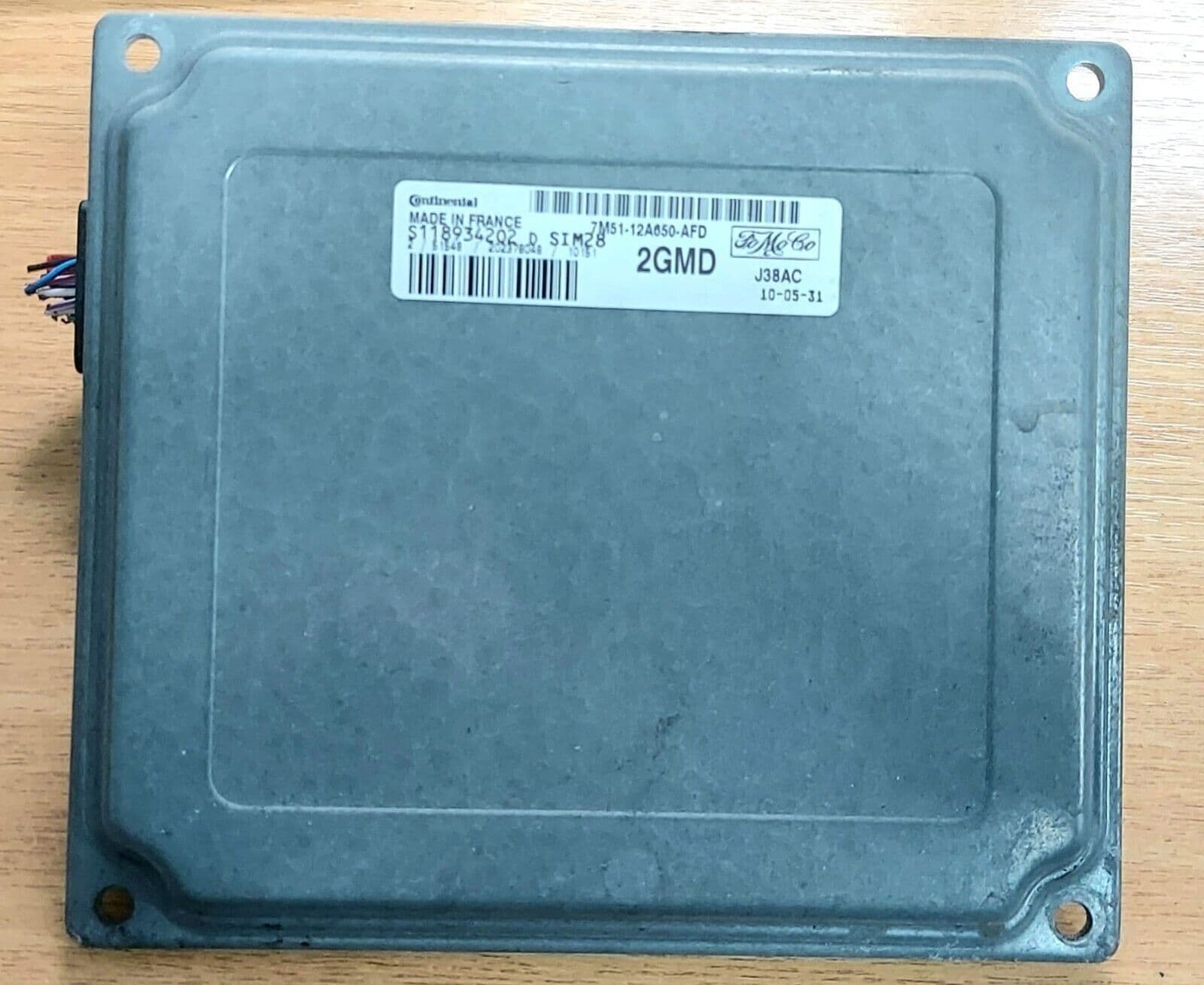 FORD FOCUS MK2 1 6 PETROL ECU BRAIN PCM COMPUTER 7M51-12A650-AFD 2005-2011