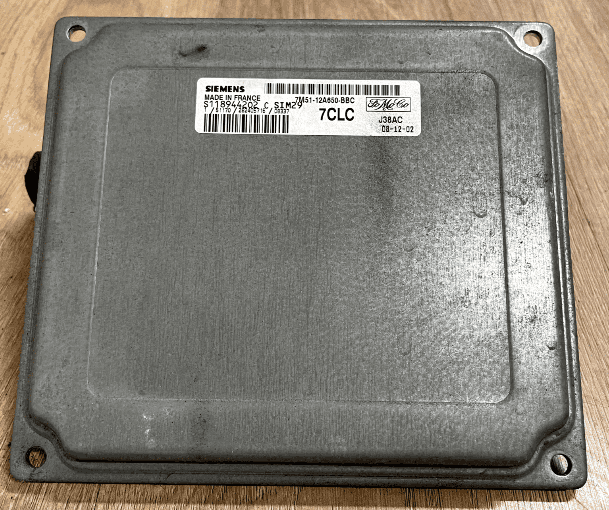 FORD FOCUS MK2 1 6 PETROL ECU BRAIN PCM COMPUTER 7M51-12A650-BBC 2007 ...