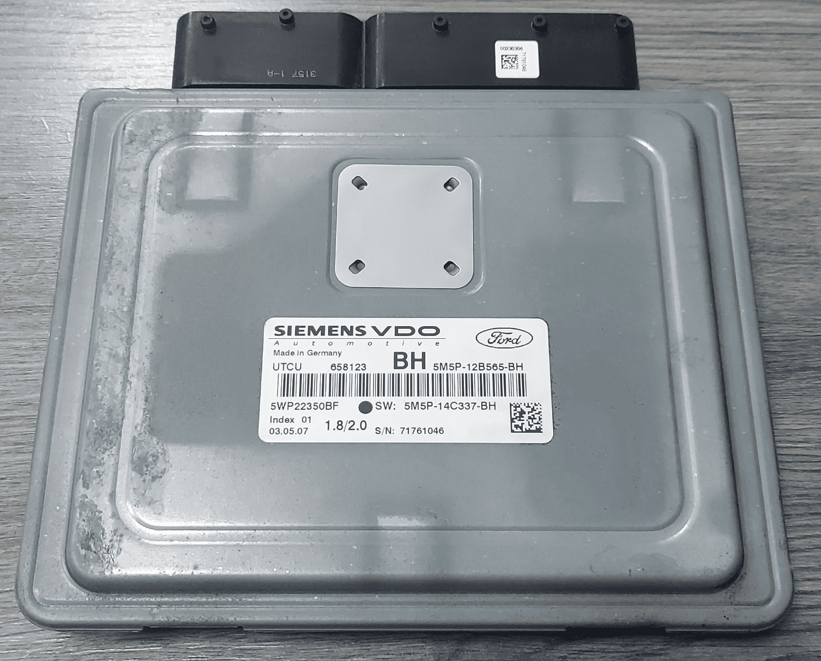 FORD FOCUS MK2 2 0 PETROL AUTOMATIC GEARBOX ECU TCM 5M5P-12B565-BL 2005 ...