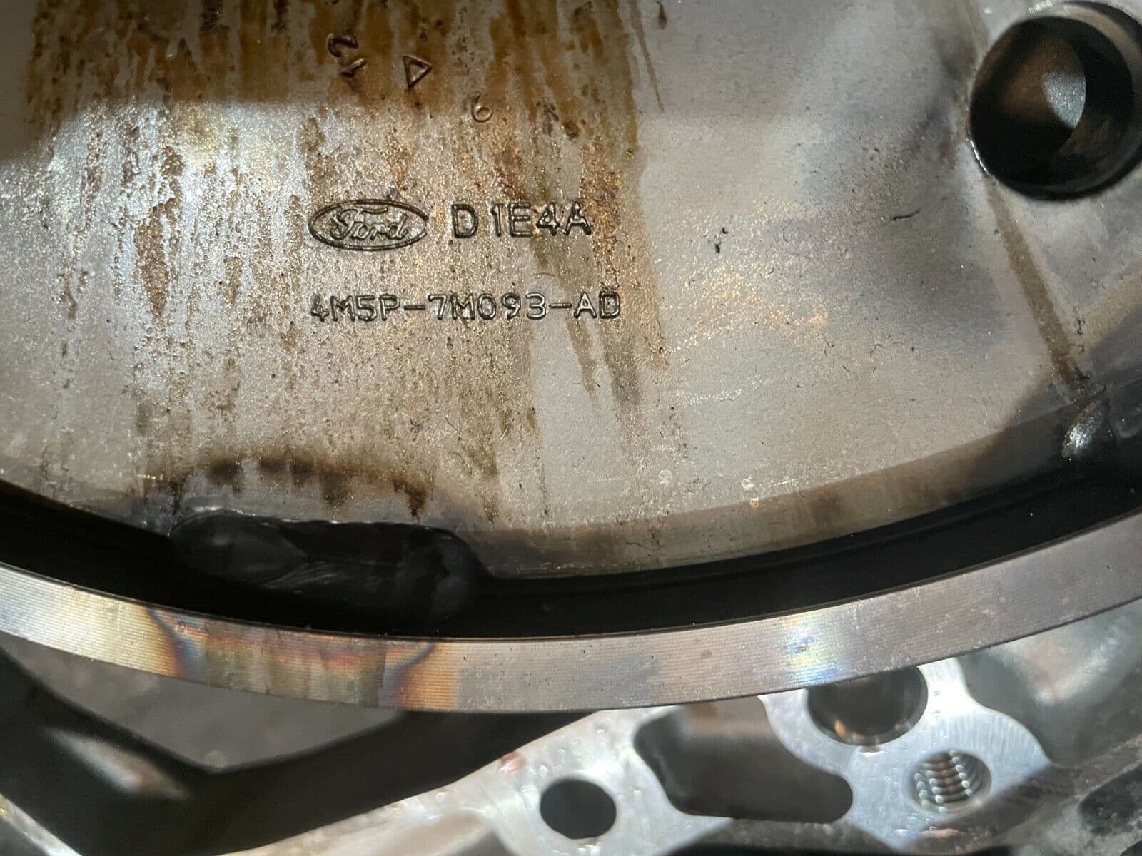 FORD FOCUS MK2 C-MAX 1 6 TDCi CVT AUTOMATIC AUTO GEARBOX FLYWHEEL 2005 ...