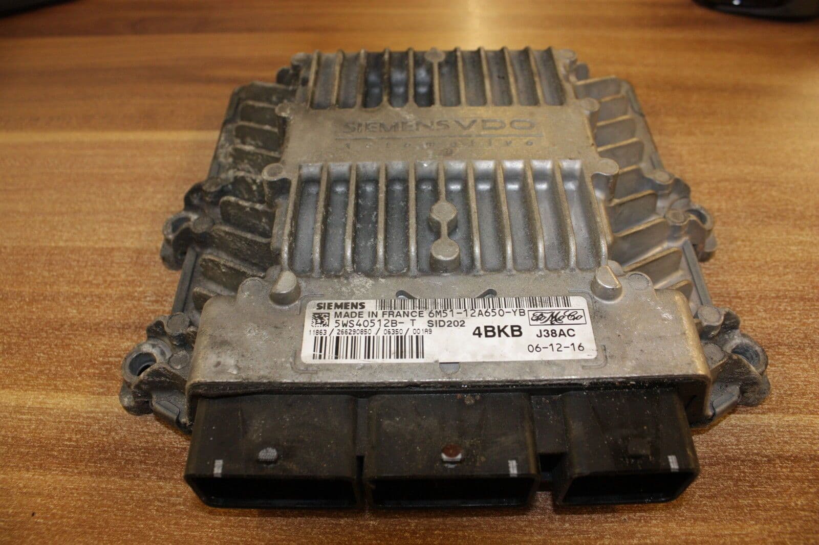 FORD FOCUS MK2 C-MAX 1 8 TDCi ECU BRAIN PCM COMPUTER 6M51-12A650-YB ...