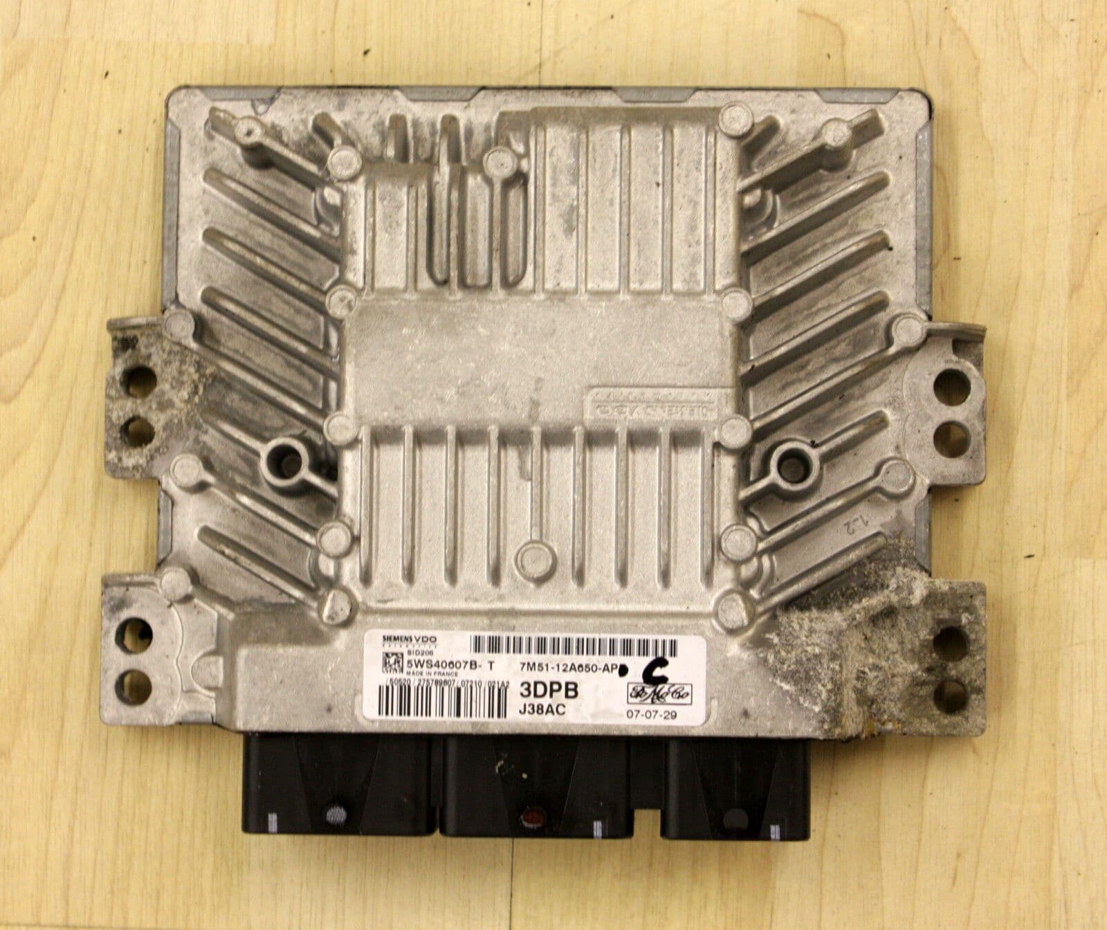 FORD FOCUS MK2 C-MAX 1 8 TDCi ECU BRAIN PCM COMPUTER 7M51-12A650-APC ...