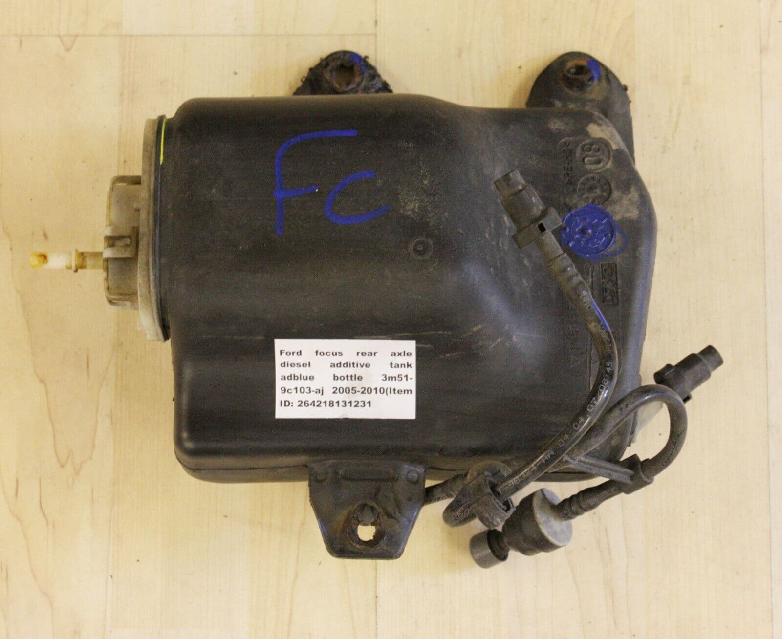 FORD FOCUS MK2 / C-MAX 2 0 TDCi DPF FUEL ADDITIVE TANK 3M51-9C103-AJ ...