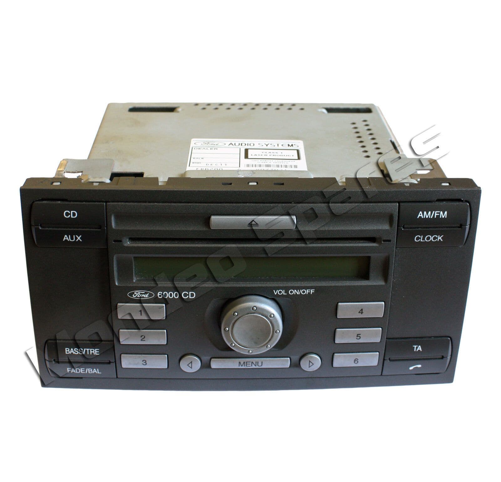 FORD FOCUS MK2 C-MAX FIESTA TRANSIT CD 6000 PLAYER RADIO WITH CODE 2003 ...