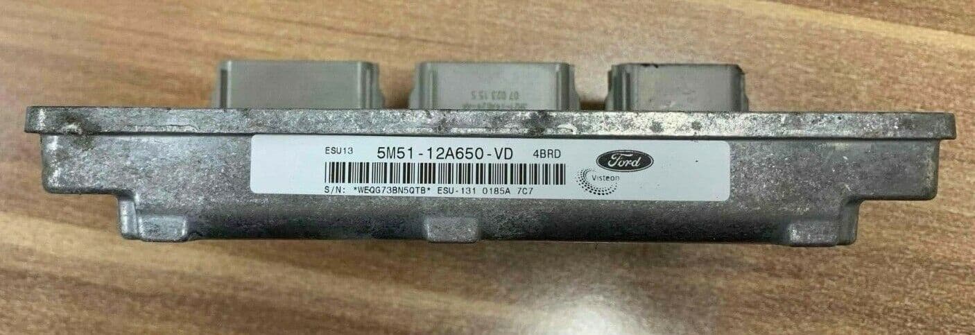 FORD FOCUS MK2 C-MAX PETROL AUTO ECU BRAIN PCM COMPUTER 5M51-12A650-VD ...