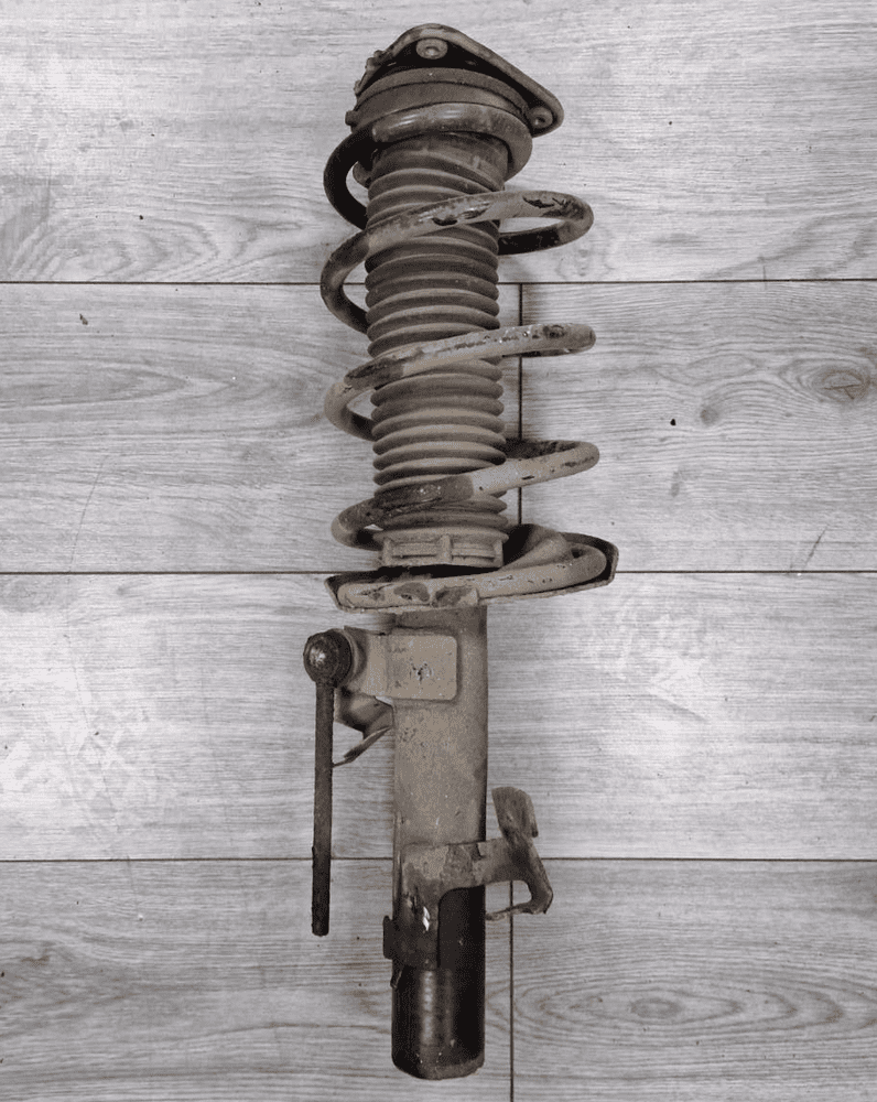 FORD FOCUS MK2 CC FRONT PASSENGER LEFT SUSPENSION LEG STRUT SPRING 2006 ...