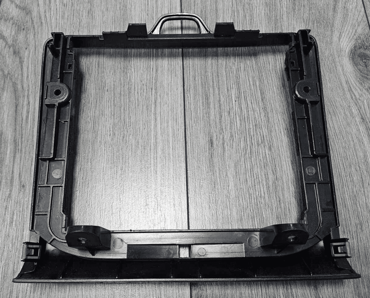 FORD FOCUS MK2 SAT NAV CARBON FIBER RADIO SURROUND CONSOLE FASCIA 2005 ...