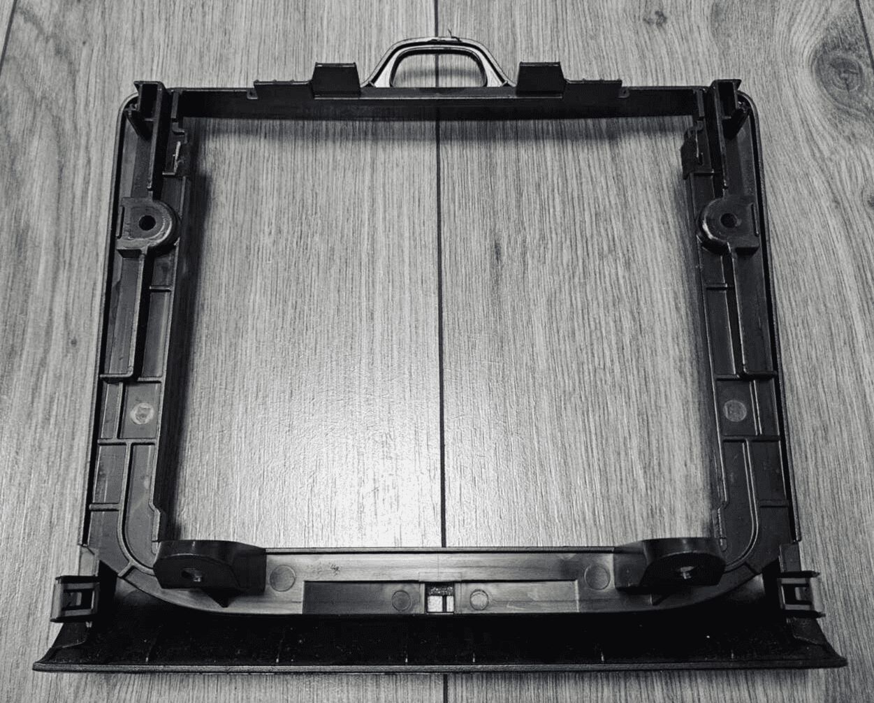 FORD FOCUS MK2 SAT NAV MOCCA WOOD RADIO SURROUND CONSOLE FASCIA TRIM ...