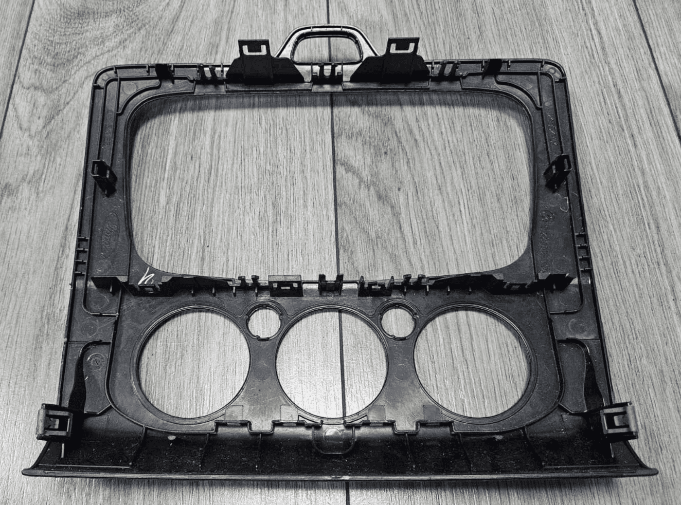 FORD FOCUS MK2 ST CARBON FIBER RADIO SURROUND CONSOLE FASCIA TRIM 2005 ...