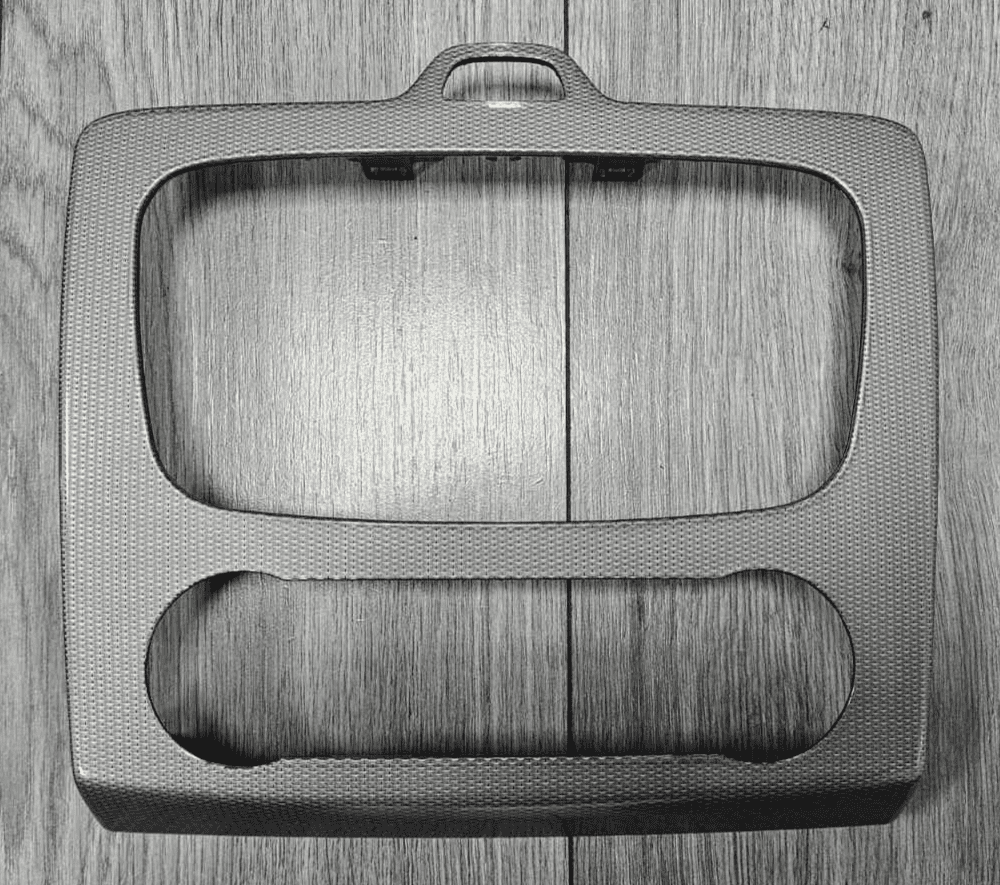 FORD FOCUS MK2 ST CARBON FIBER RADIO SURROUND CONSOLE TRIM FASCIA 2005 ...