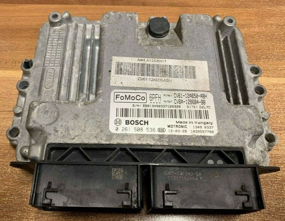 FORD FOCUS MK3 1 0 ECOBOOST ECU BRAIN PCM COMPUTER CV61-12A650-ABH 2011 ...