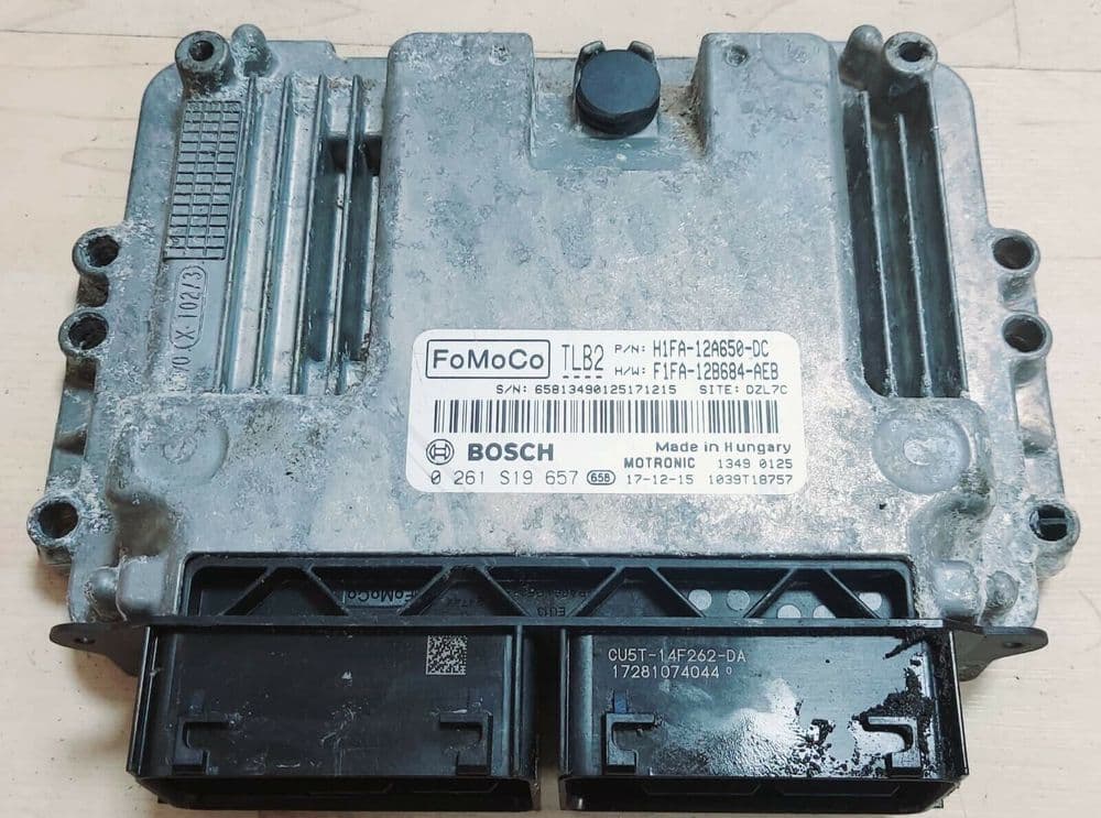 FORD FOCUS MK3 1 0 ECOBOOST ECU BRAIN PCM COMPUTER H1FA-12A650-DC 2015 ...
