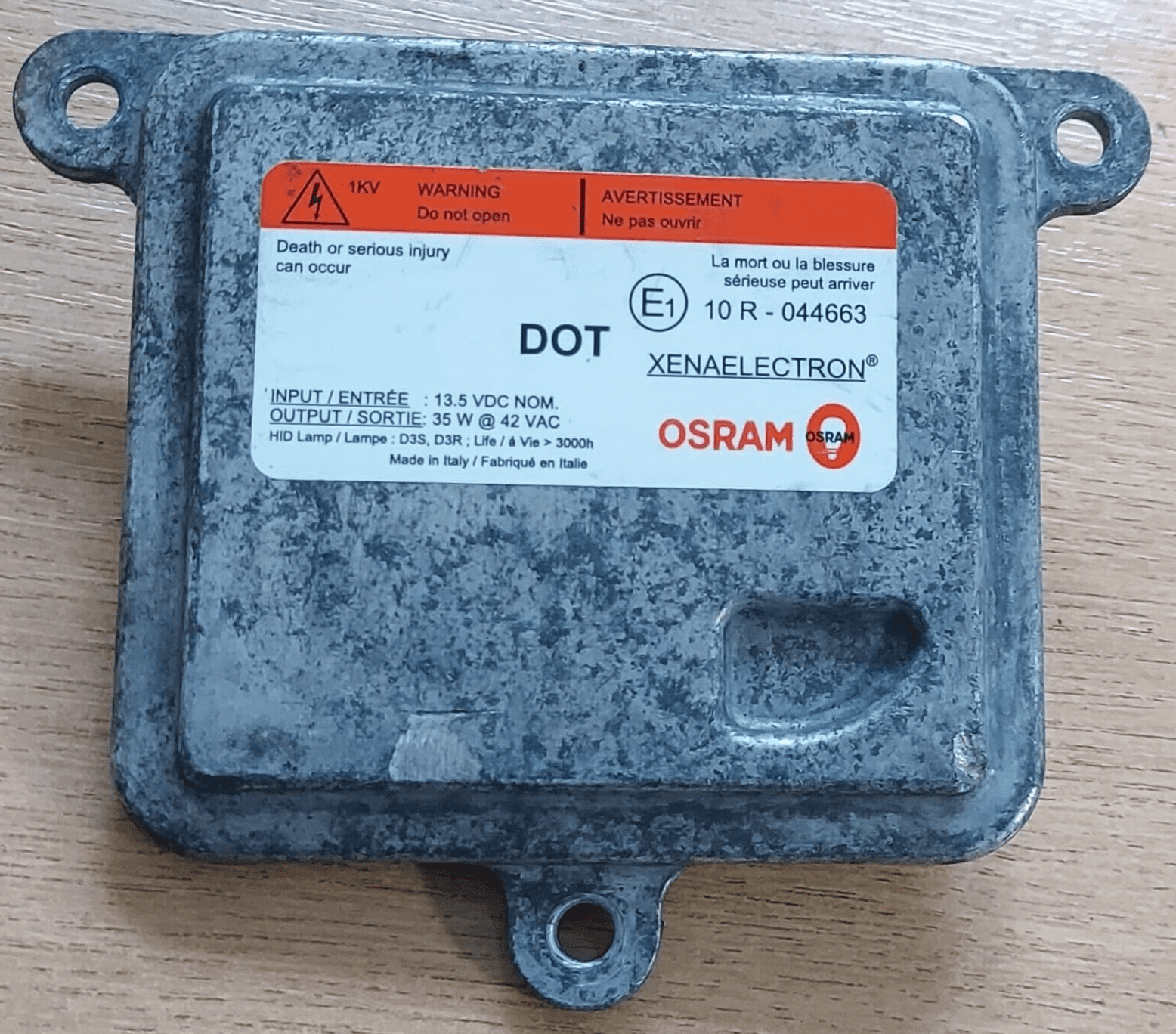 FORD FOCUS MK3 ST RS XENON HEADLIGHT BALLAST POWER MODULE 1864552 2011-2019