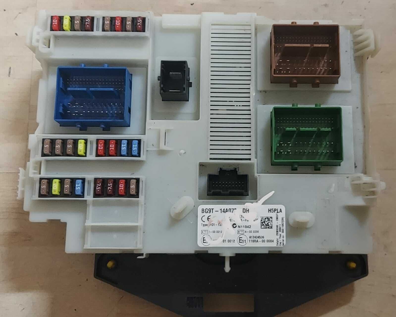 FORD GALAXY MK3 TDCI BODY CONTROL MODULE FUSE BOX BCM BG9T-14A073-DH ...