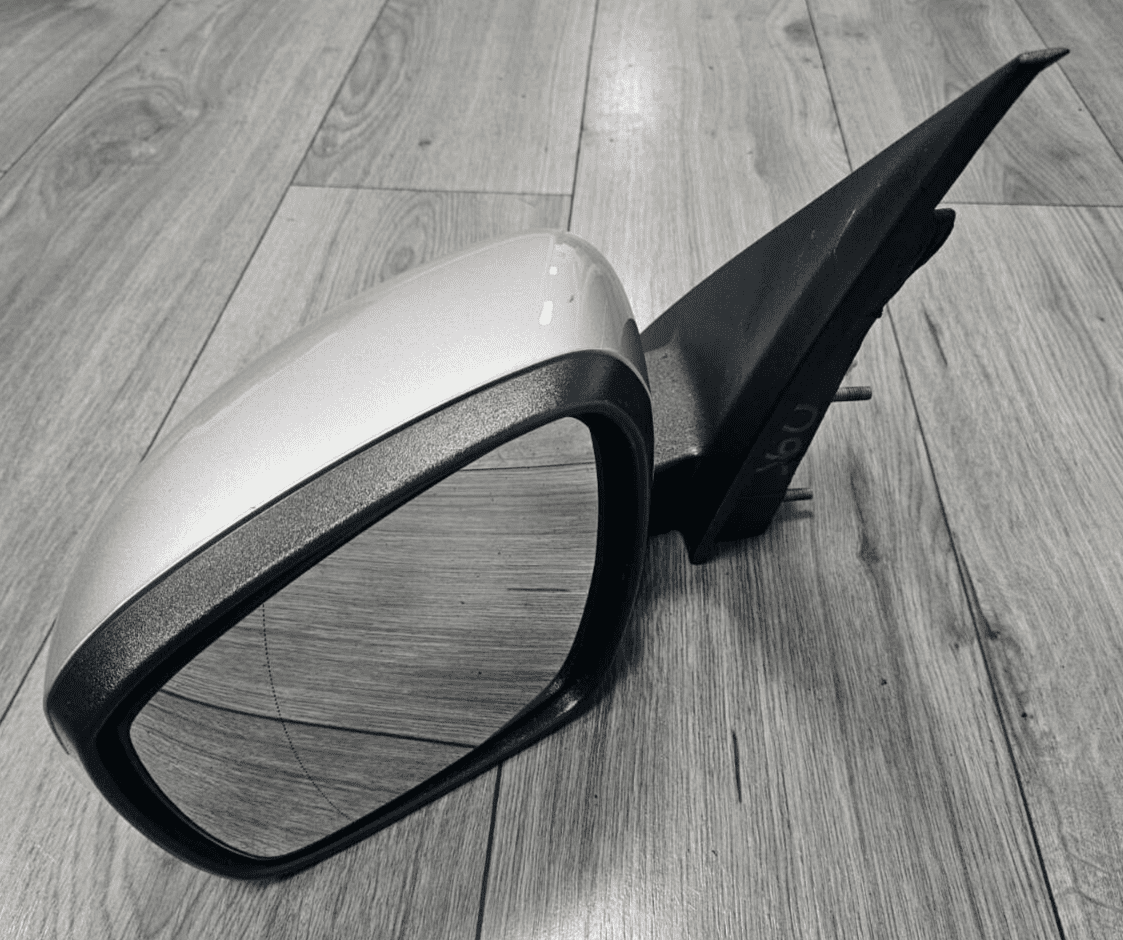 FORD GALAXY MK4 PASSENGER POWERFOLD DIP WING MIRROR MOONDUST SILVER ...