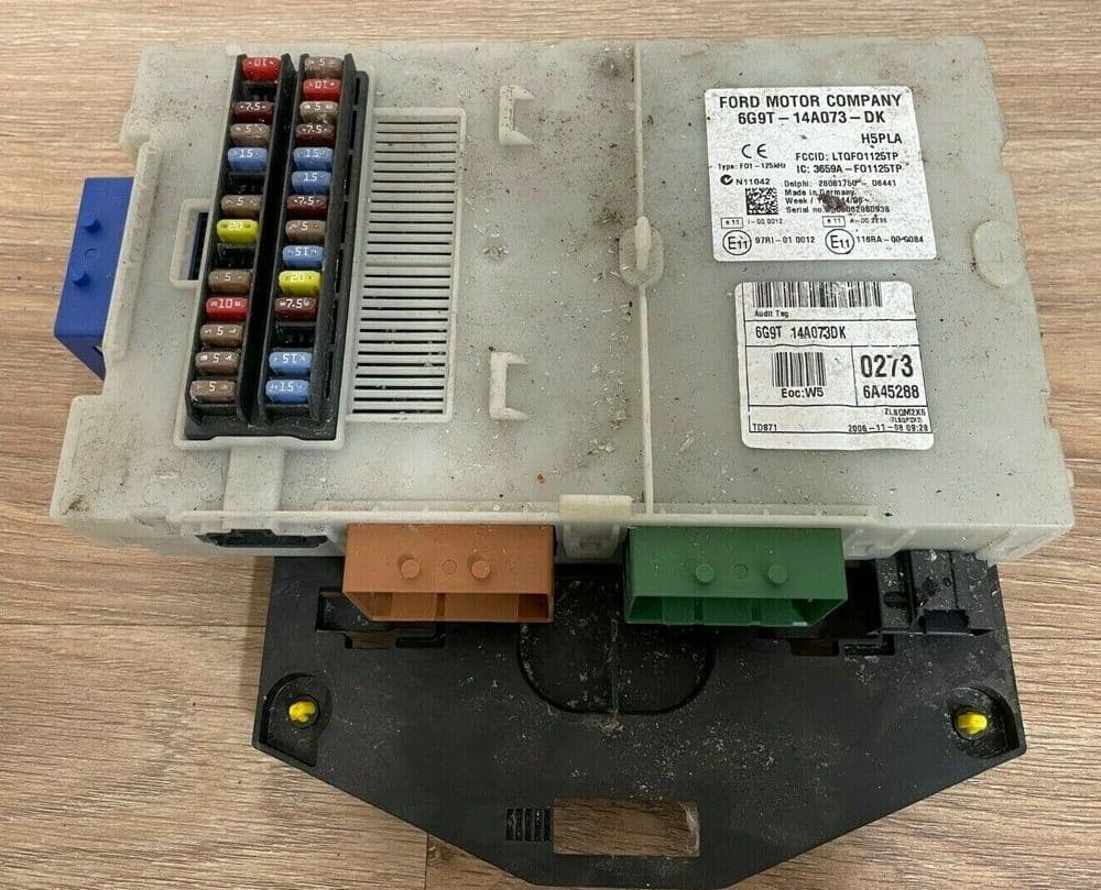 FORD GALAXY S-MAX BODY CONTROL MODULE FUSE BOX BCM 6G9T-14A073-DK 2007 ...