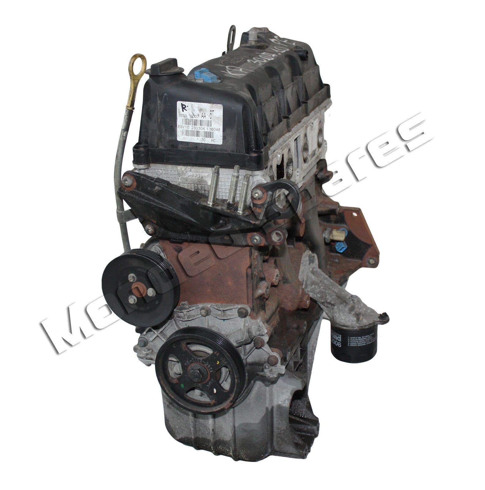 FORD KA 1 3 PETROL DURATEC A9A A9B ENGINE MOTOR 64K LOW MILES 2003 - 2008