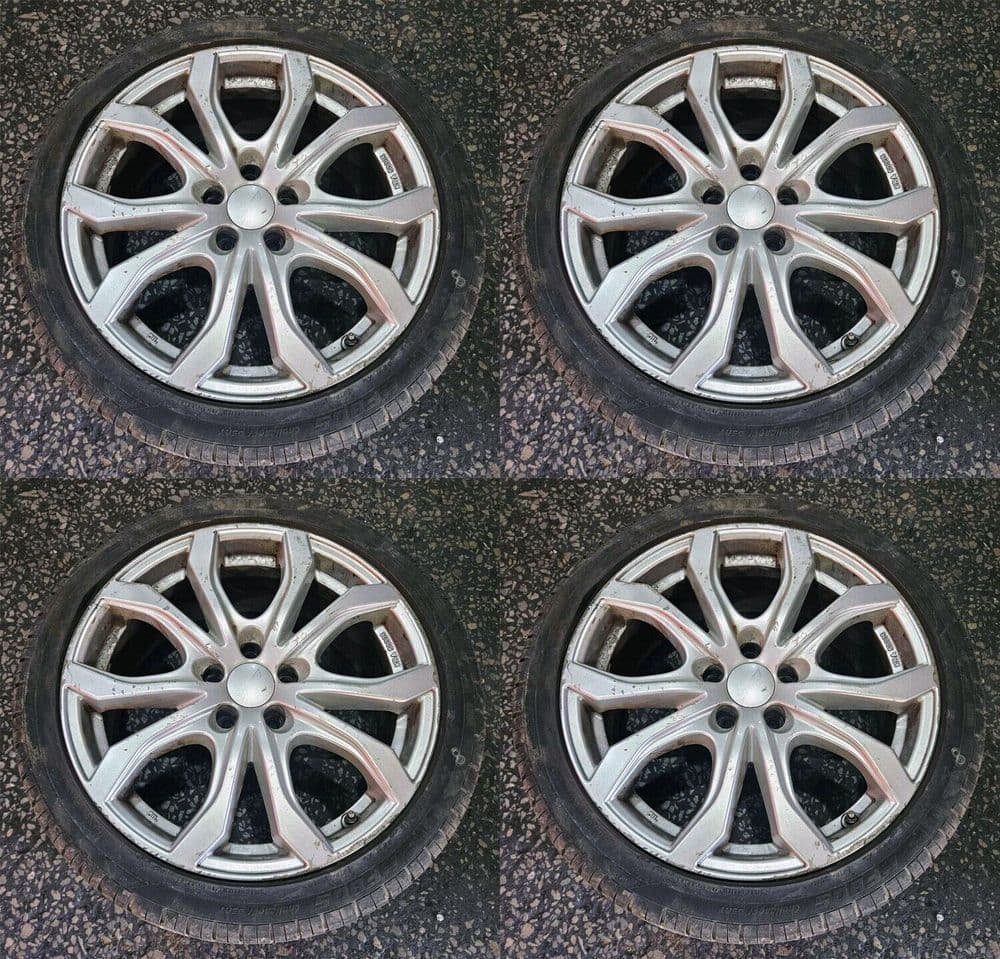 FORD KUGA MK3 18" 10 SPOKE SILVER ALLOY WHEEL SET 235 40 18 x 4 2020 - 2025
